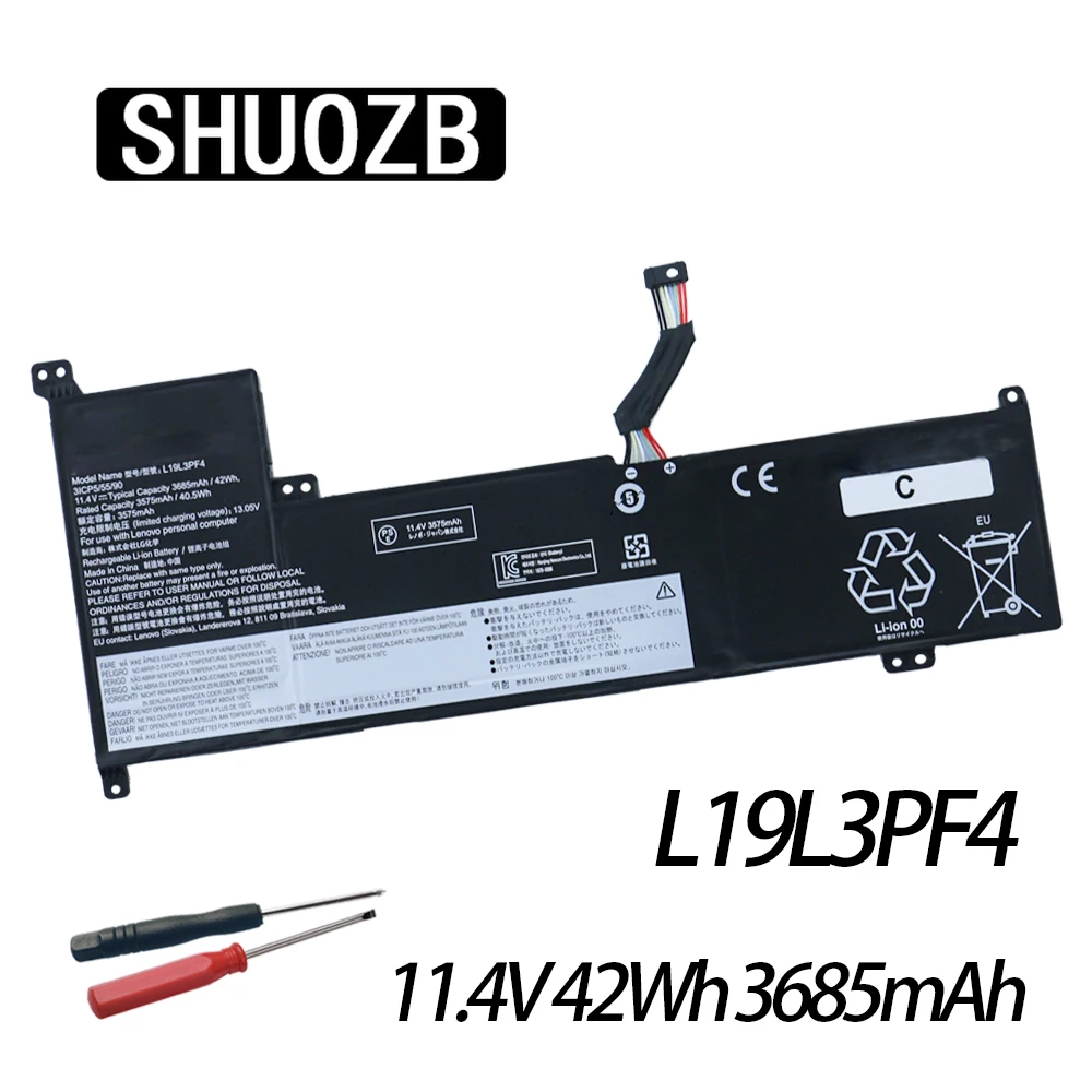 L19L3PF4 Laptop Battery For Lenovo IdeaPad 3 17IIL05 17IML05 ADA05 ...