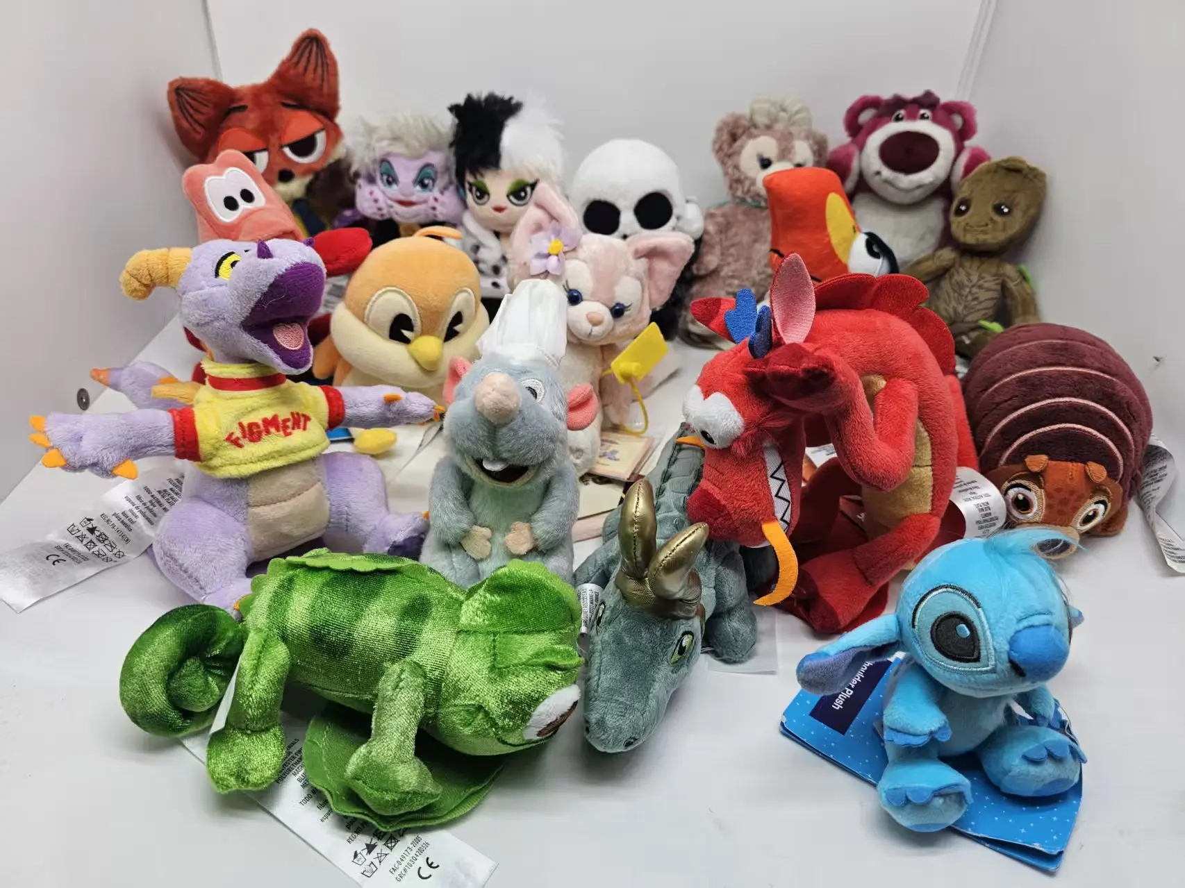 Disney Store Ratatouille Chef Remy Mushu Dragon Epcot Figment Spalla ...