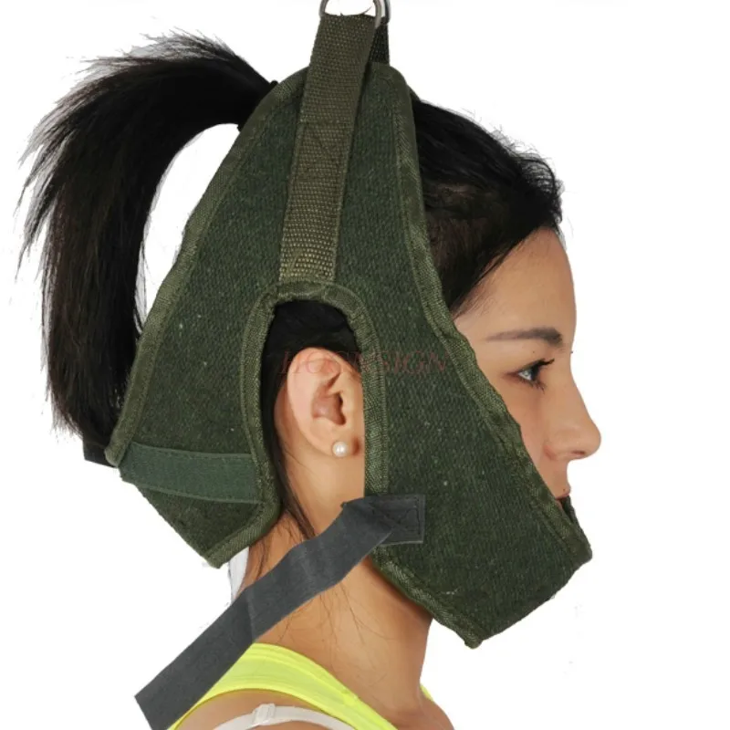 Cervical traction belt sling hanging neck stretch hook door hanging ...