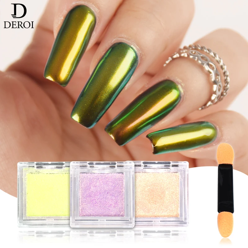 Mirror-Solid-Nail-Powder-Pigment-DIY-Rubbing-on-Nail-Art-Glitter-Dust ...