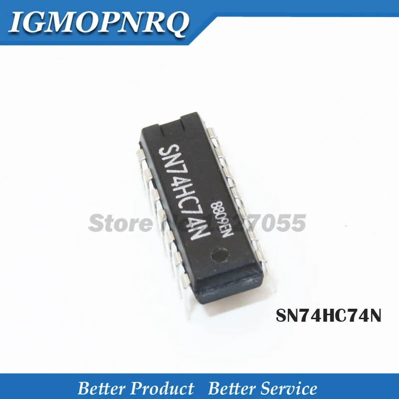 10pcs SN74HC74N SN74HC73N DIP SN74HC86N SN74HC109N SN74HC123N ...