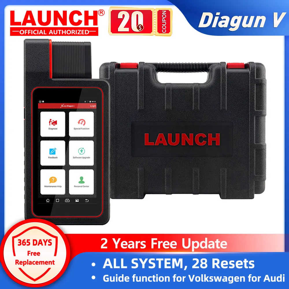 LAUNCH-X431-Diagun-V-Full-System-Professional-Diagnostic-tools-OBD-OBD2 ...