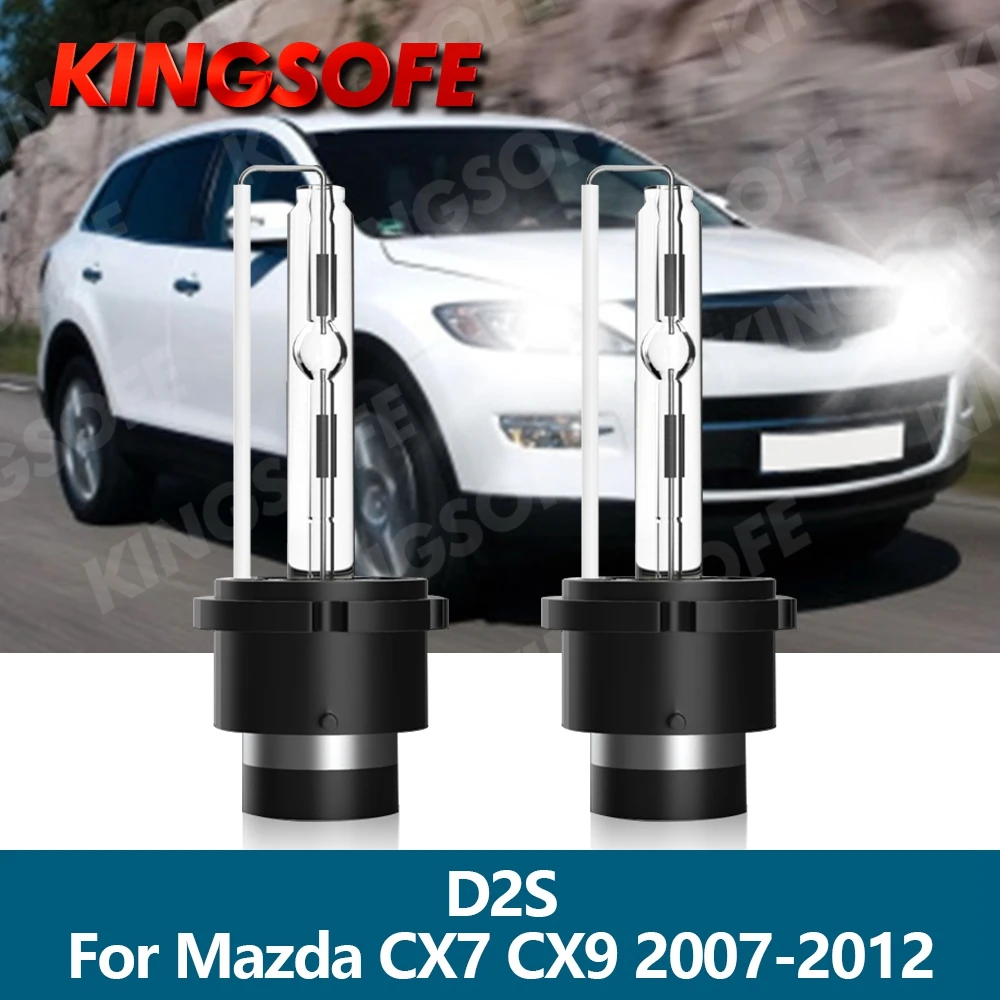 KINGSOFE-2Pcs-Xenon-HID-D2S-Headlight-35W-3800LM-Car-Bulb-6000K-Auto ...