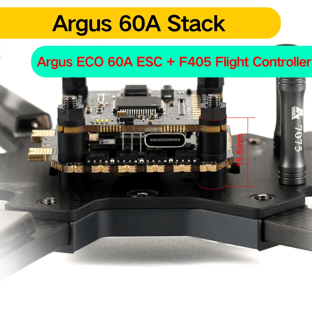 Axisflying-Argus-60A-Stack-F405-Flight-Controller-60A-ESC-4-6S-LIPO-for ...