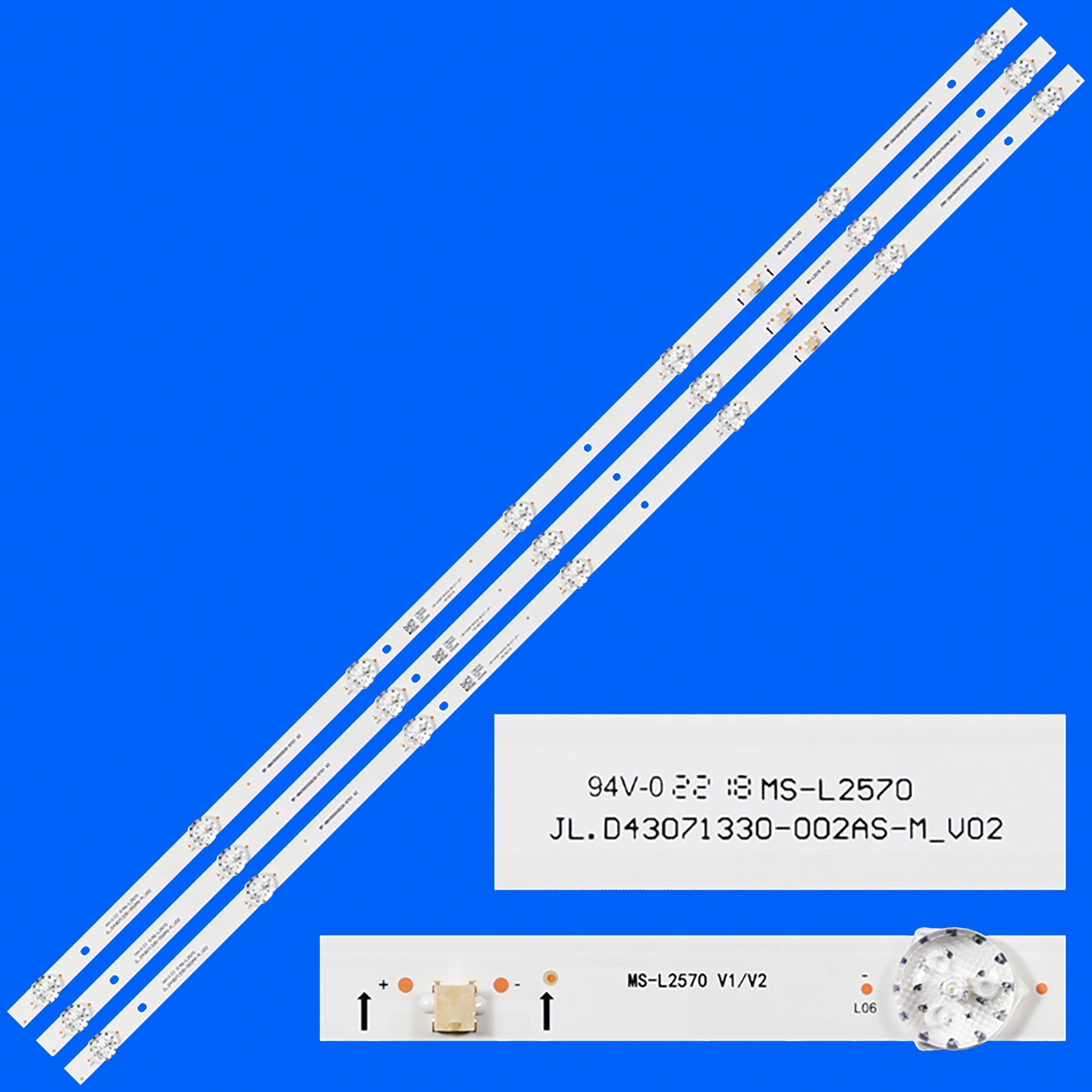 1-5-10-kit-LED-Backlight-Strip-42G6F-MS-L2570-V2-V1-PTV43G50-PTV43G50SN ...