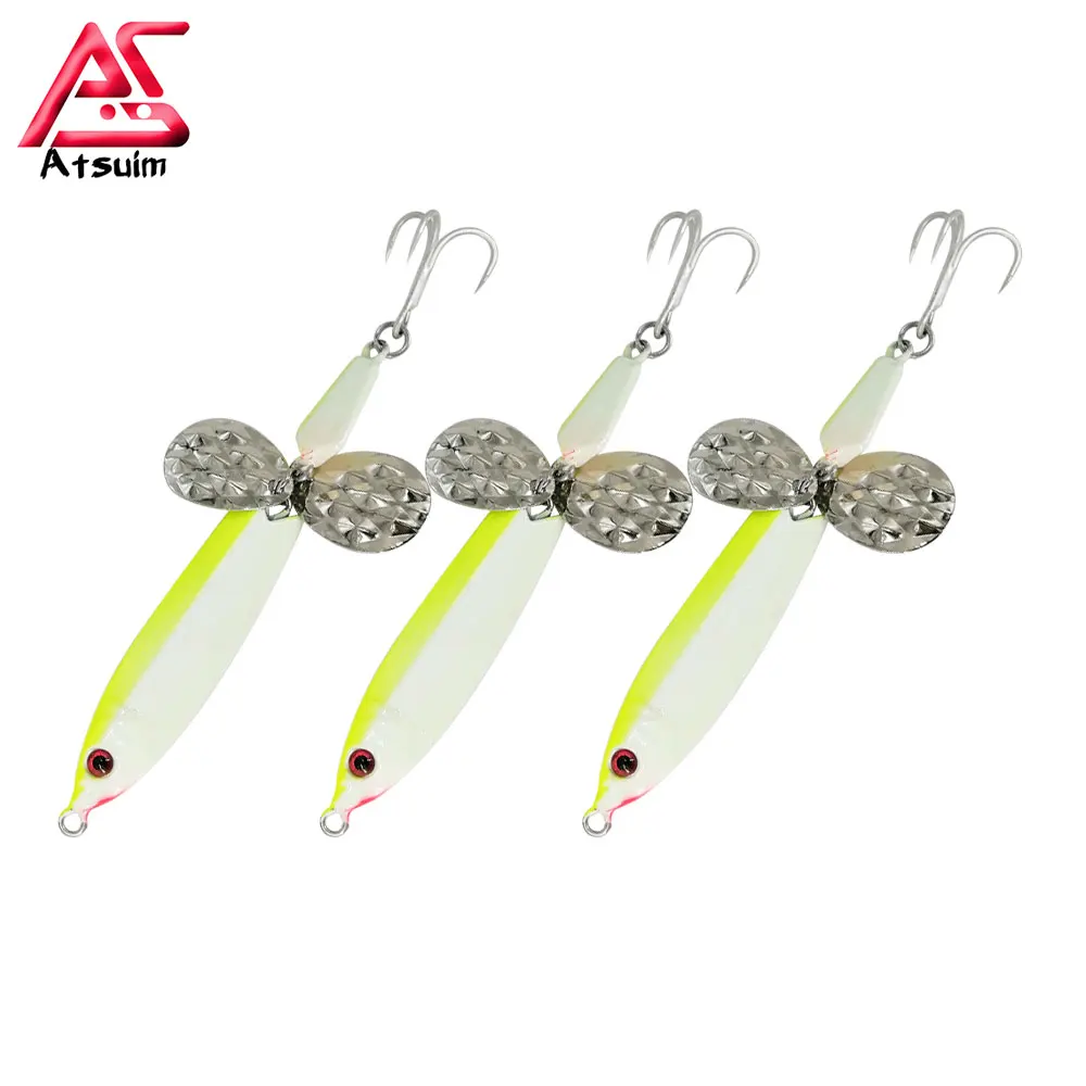 AS Slow Pitch Jig Leurre 60g 글로우 캐스트 스푼 루어 낚시 후크 싱킹 메탈 피쉬 Pesca 바닷물 인공 하드 미끼 낚시꾼, 슬로우 피치 지그 루어 ...