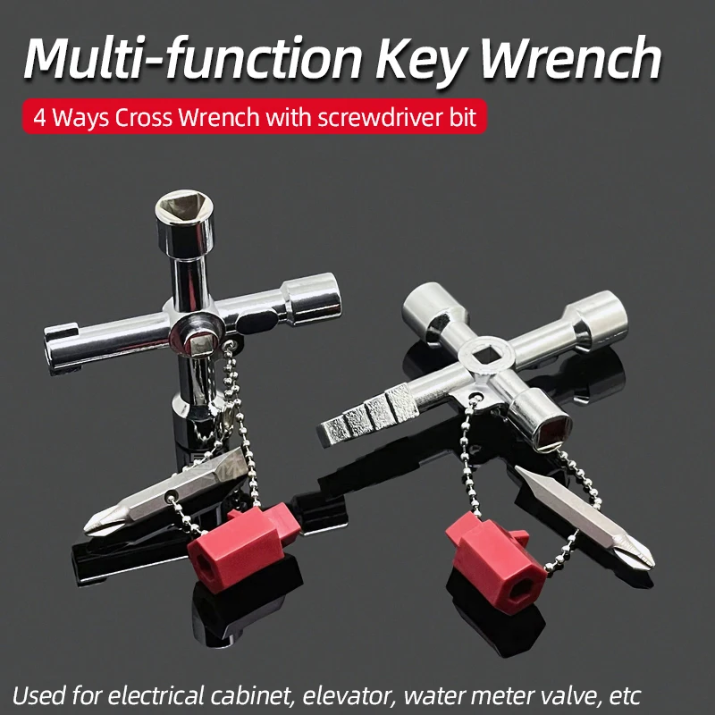 Llave-triangular-cuadrada-cruzada-Universal-herramientas-de-reparaci-n ...