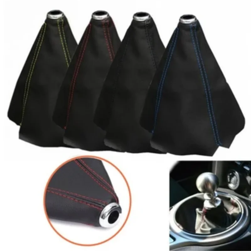 16mm Universal Car Gear Shift Collars Pu Leather Car Shift Collar ...