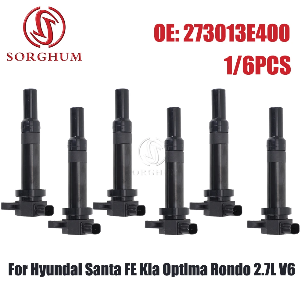SORGHUM Ignition Coil 27301-3E400 273013E400 For Hyundai Santa FE Kia ...