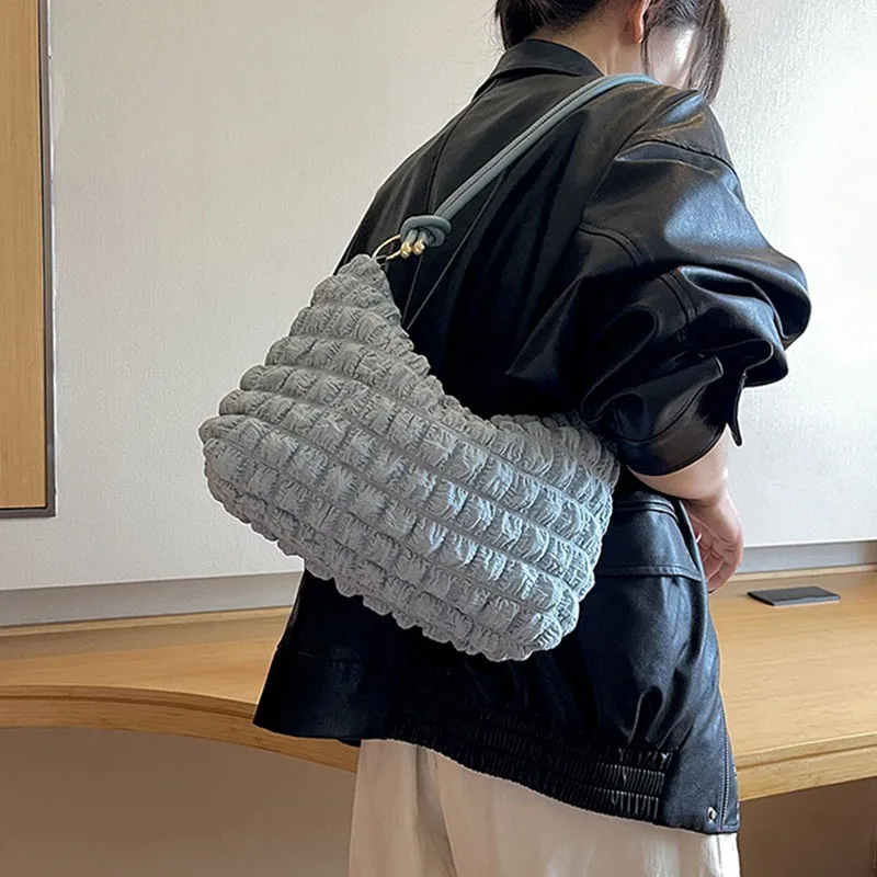 Quilted-Padded-Crossbody-Bag-for-Women-Pleated-Bubbles-Cloud-Shoulder ...