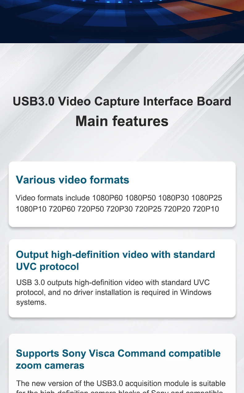 PCB-UD102 Плата интерфейса видеозахвата LVDS-USB C для блоковой камеры ...