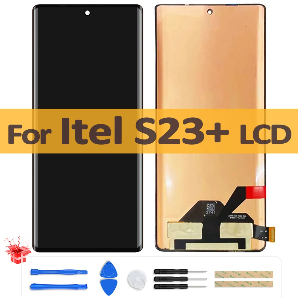 6-8-Original-AMOLED-For-Itel-S23-LCD-Display-Touch-Screen-Panel ...