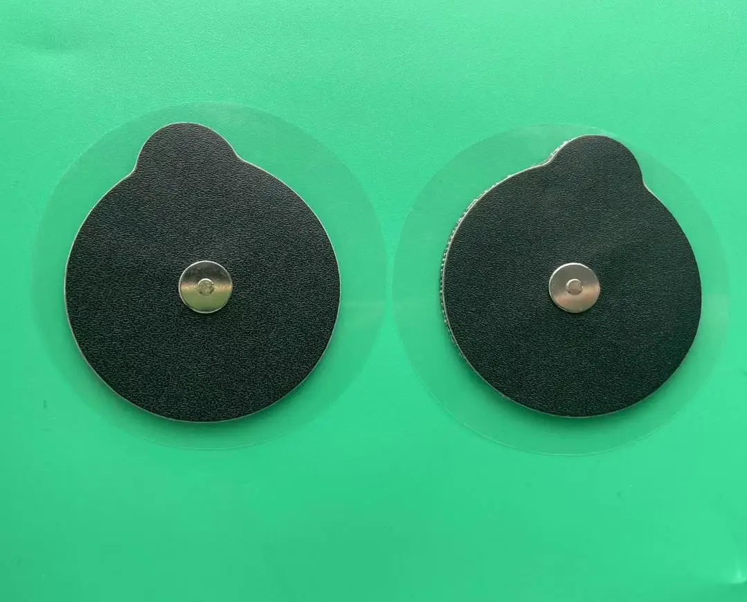 20pcs-Black-PU-Reusable-Electrode-Pads-for-TENS-EMS-Unit-Massager ...
