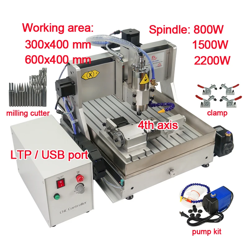 220V-110V-CNC-Router-3040-6040-Engraving-Machine-800W-1500W-2200W-Water ...