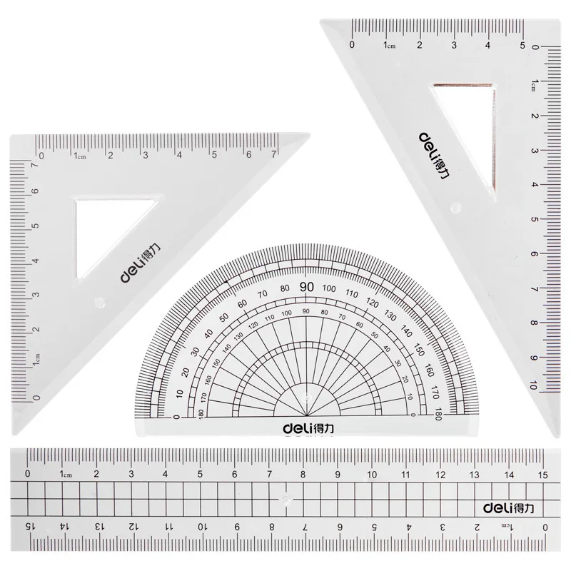 Straight Edge Ruler Triangle