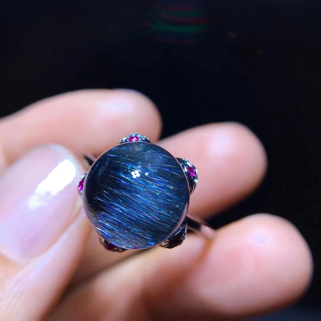 Natural-Brookite-Platinum-Rutilated-Quartz-Ring-925-Sterling-Silver ...