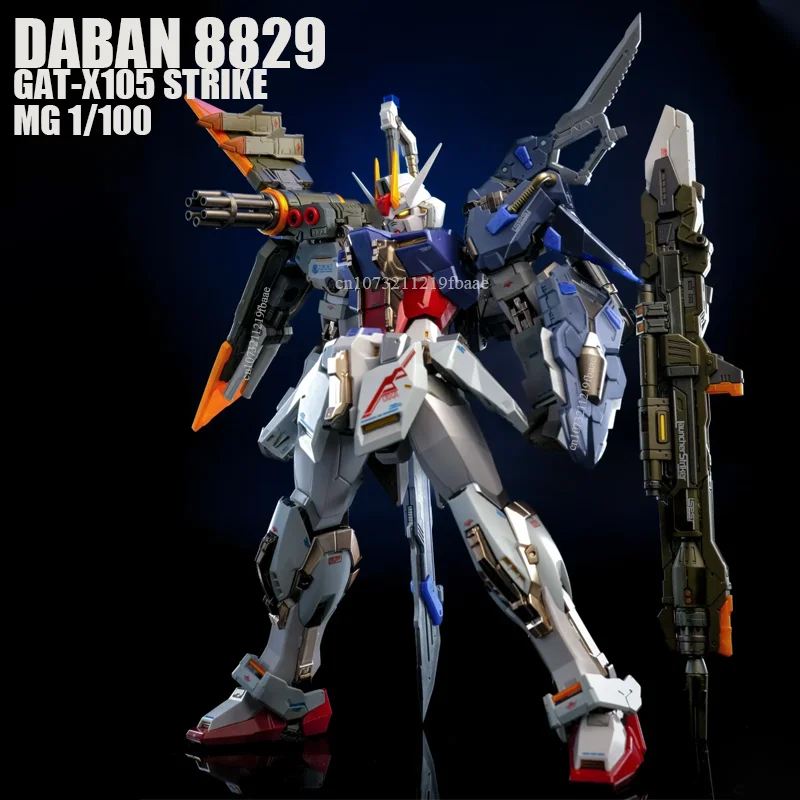 DABAN 8829 ストライク GAT-X105 MG 1/100 アセンブリモデルキットランチャーストライカー剣おもちゃアクション ...