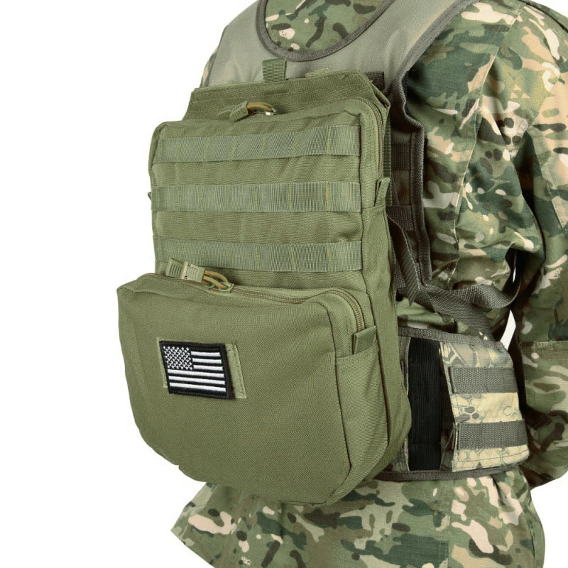 Molle Tactical Backpack Vest Expansion Pack Outdoor Hunting Accessories ...