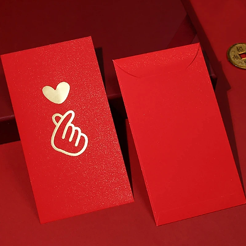 10/6pc Red Envelope Hot Stamping Creative Red Pocket Red Pocket For ...