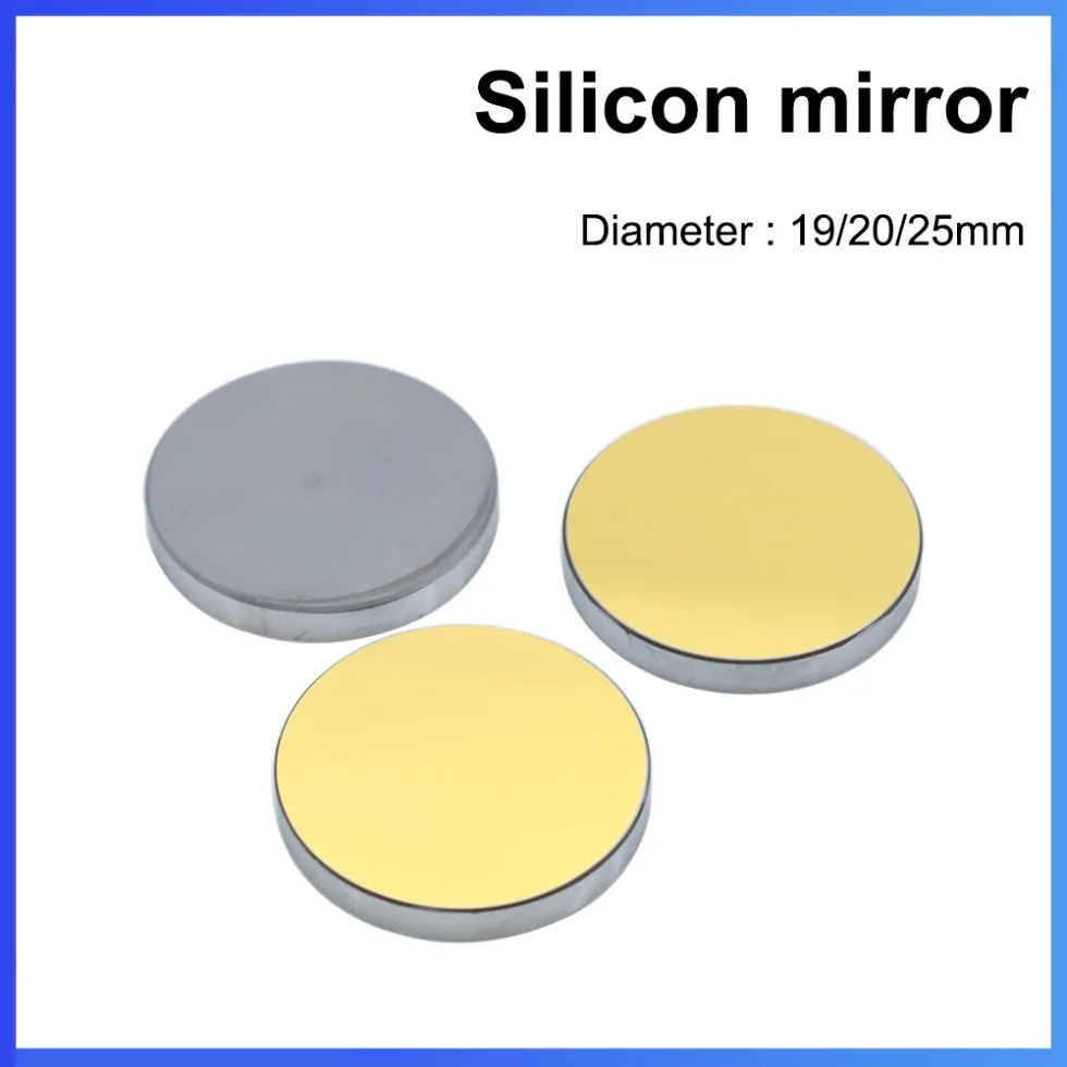 CO2-Laser-Mirror-Si-Reflective-Mirrors-for-CO2-Laser-Engraver-Gold ...