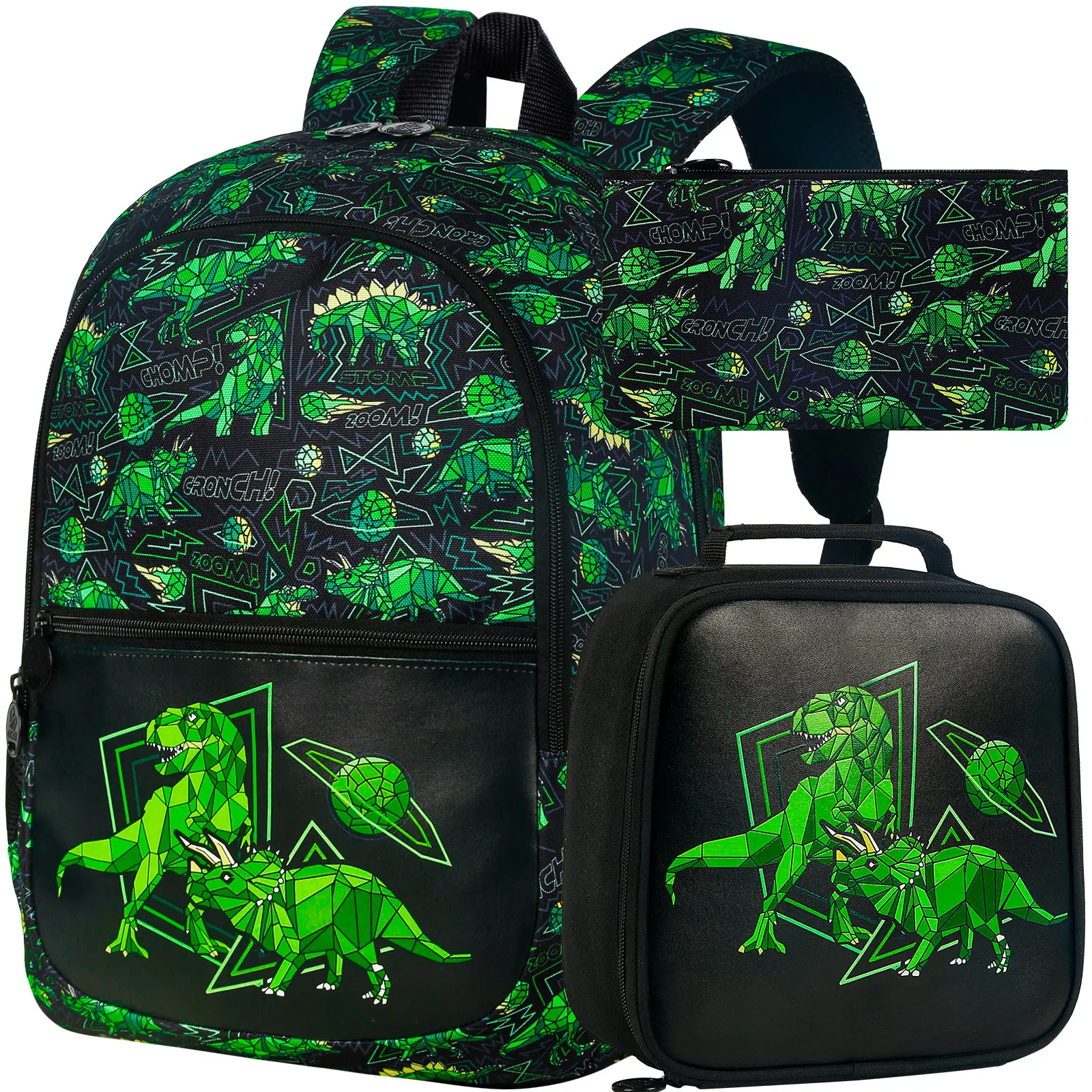 3Pcs-Dinosaur-Backpack-for-boys-16-5-Kids-Backpacks-Set-for-Elementary ...