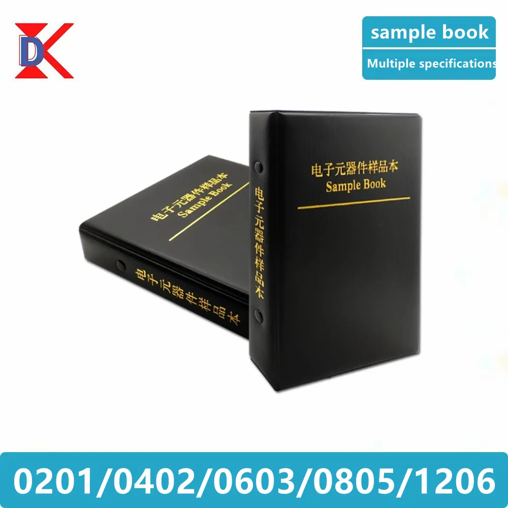 Componentes-eletr-nicos-Sample-Book-Capacitores-Resistores-Indutores ...