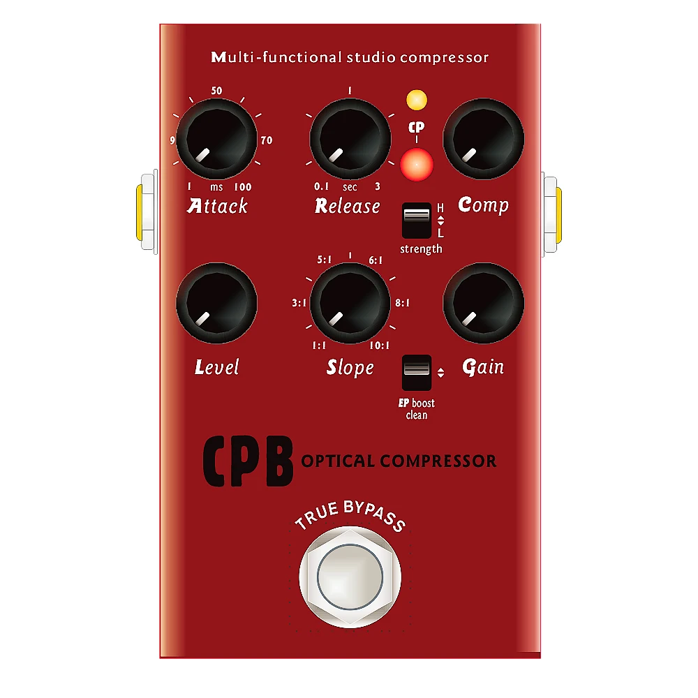 CPB-Optical-Compressor-Pedal-Booster-Multi-Funcional-Studio-Compressor ...