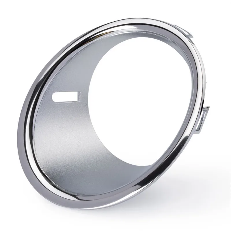 Left Right Front Fog Light Lamp Chrome Trim Ring Cover For BMW Mini ...