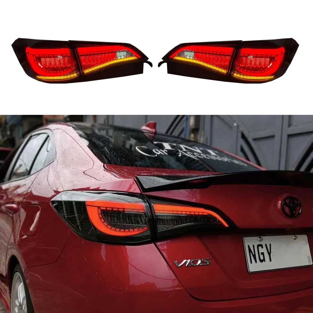 Car-LED-Tail-Light-Taillight-For-Toyota-Vios-2020-2021-2022-2023-DRL ...