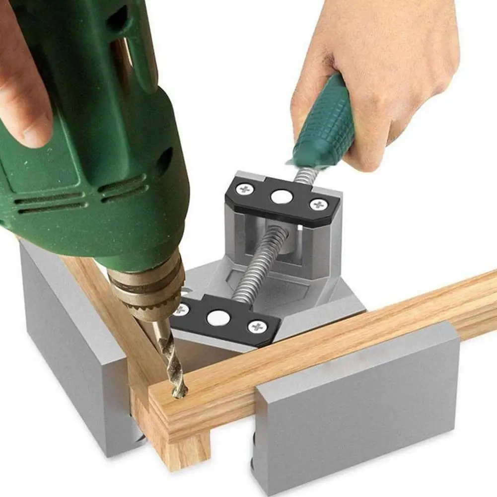 Adjustable 90 Degree Right Angle Clamp Picture Frame Corner Fixing Clip ...