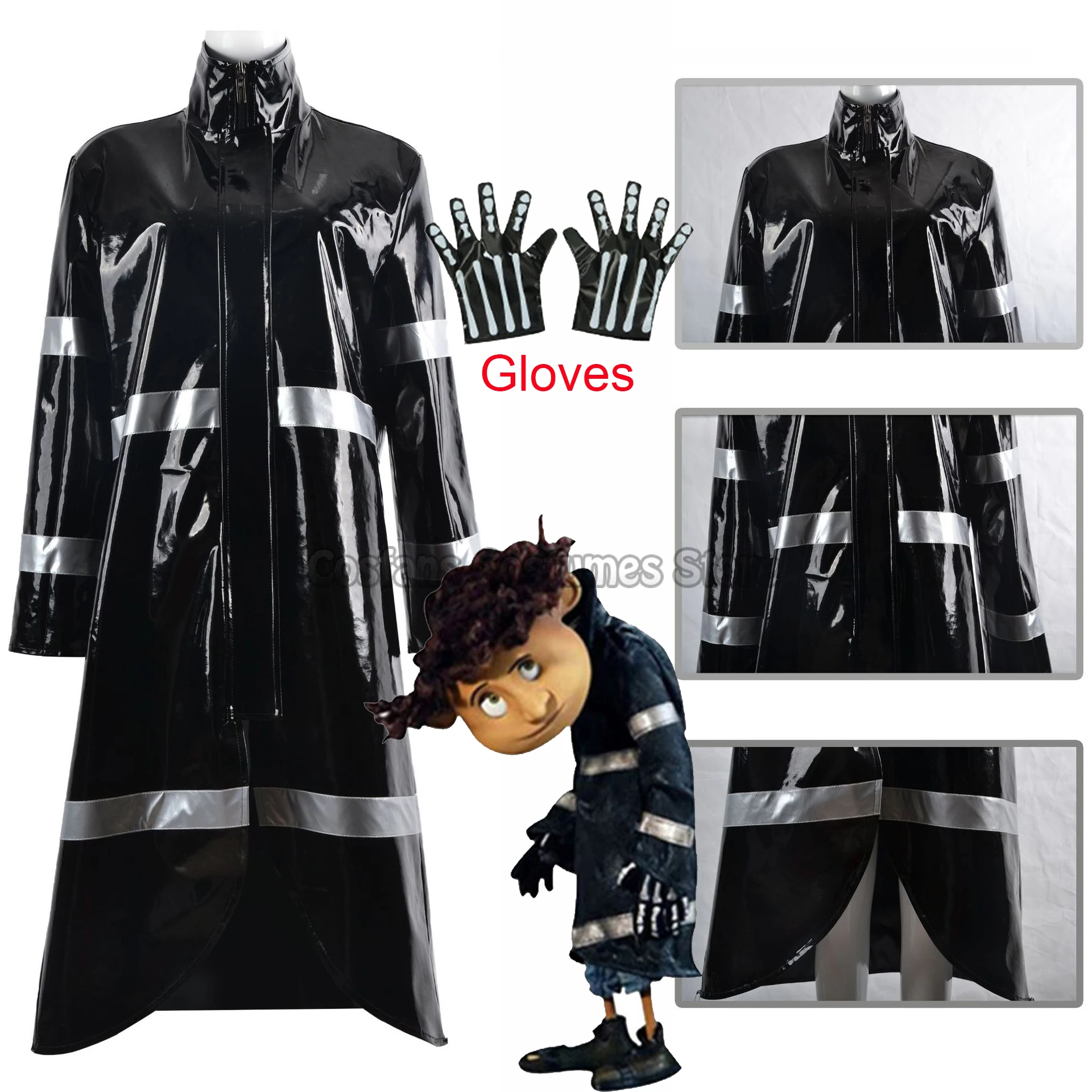 Coraline Wybie Costume