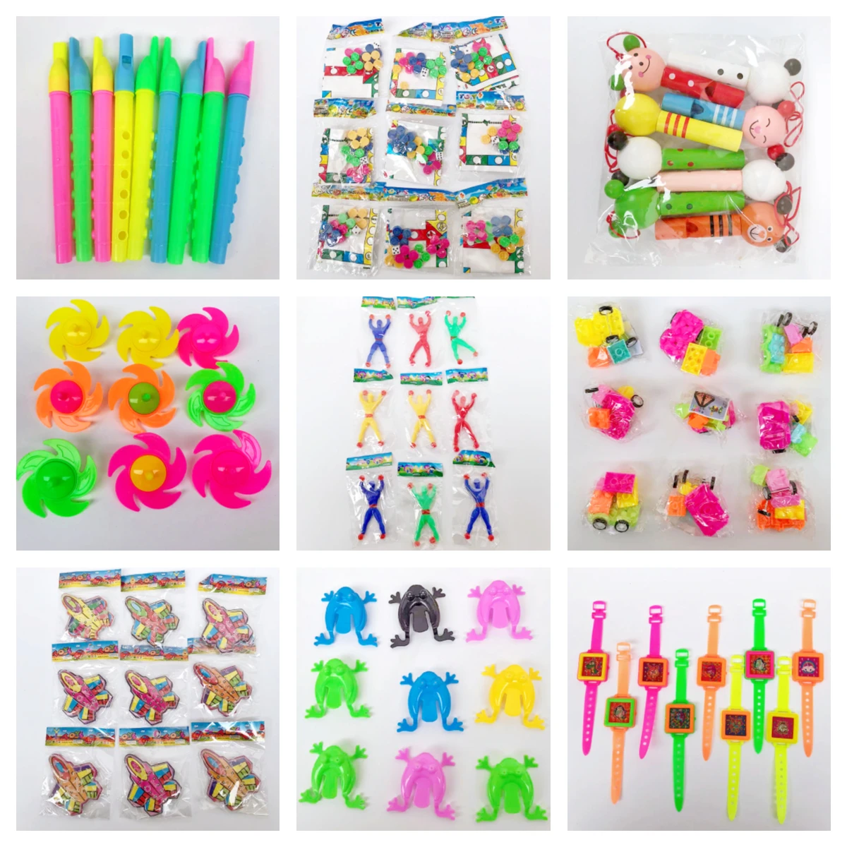 81PC Kids Birthday Party Gifts 9 Styles Toy Combinations Pinata Fillers ...