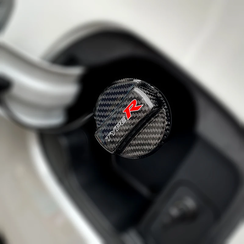 JDM-type-R-Real-Carbon-Fiber-Oil-Gas-Fuel-Cap-Cover-Filler-Fits-HONDA ...