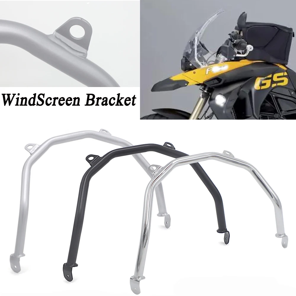Motorcycle-Modification-Windshield-Support-WindScreen-Mounting-Bracket ...