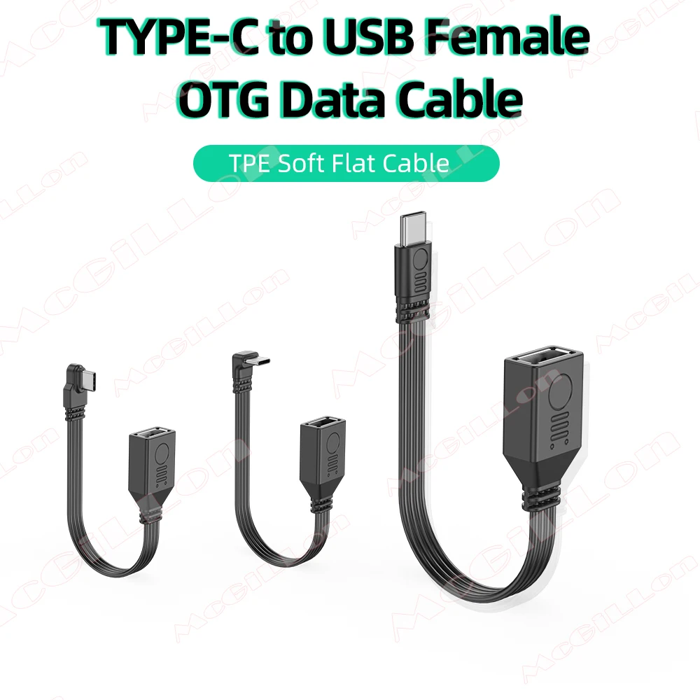 OTG USB Type C Adapter Cable USB2.0 to Type C OTG Cable Adapter 480Mbps ...