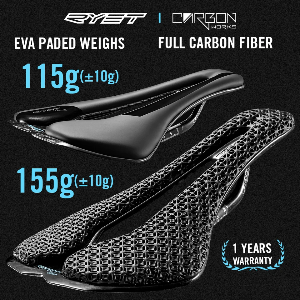 Rまだ超軽量カーボン3Dプリントバイクシートパーツ,マウンテンバイク