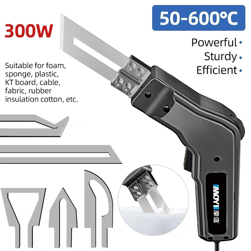 Electric-Hot-Knife-Rope-Cutter-Fabric-Cutting-Tool-Heat-Cutter-300W ...