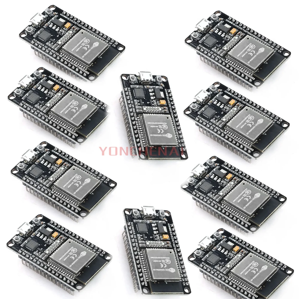 10pcs-Lot-ESP-32S-ESP32-WiFi-Bluetooth-compatible-Development-Board ...