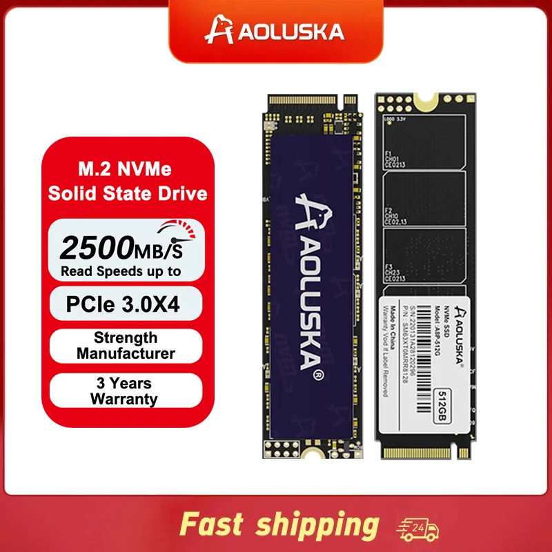 AOLUSKA-M-2-NVME-SSD-1TB-256GB-Solid-State-Drive-512GB-128GB-HDD-PCIe-3 ...