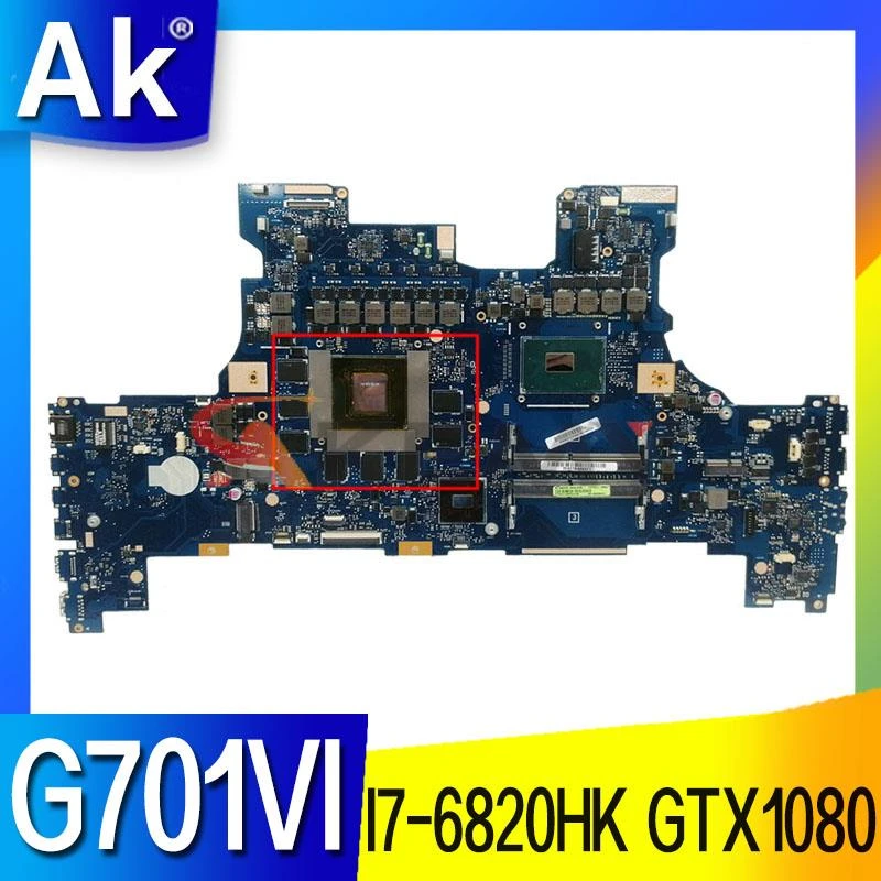 الأصلي G701VI اللوحة الرئيسية ل Asus ROG G701 G701V REV 2.0 اللوحة ...