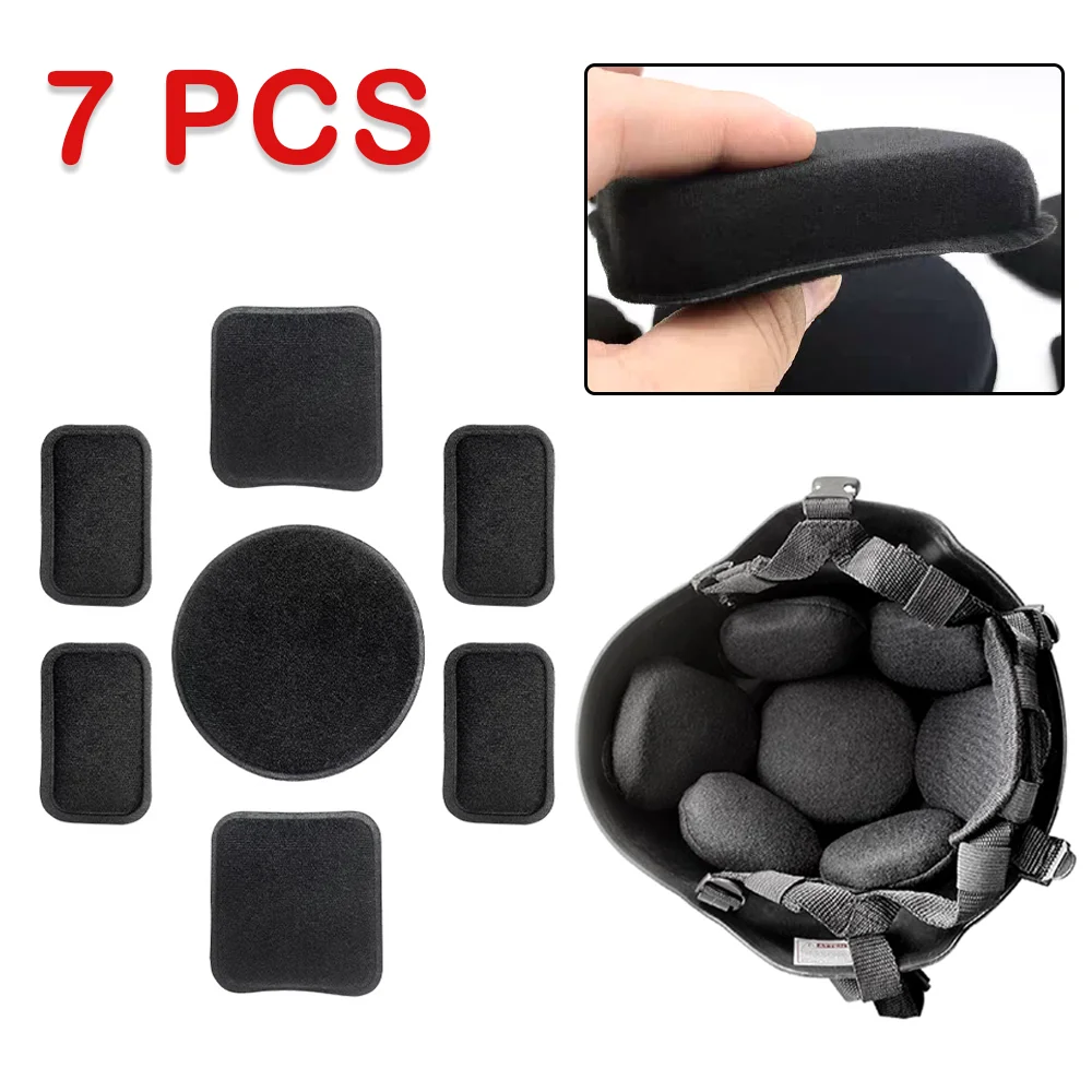 Tactical Helmet Padding Set Detachable Protective Cushion Liner Sponge ...