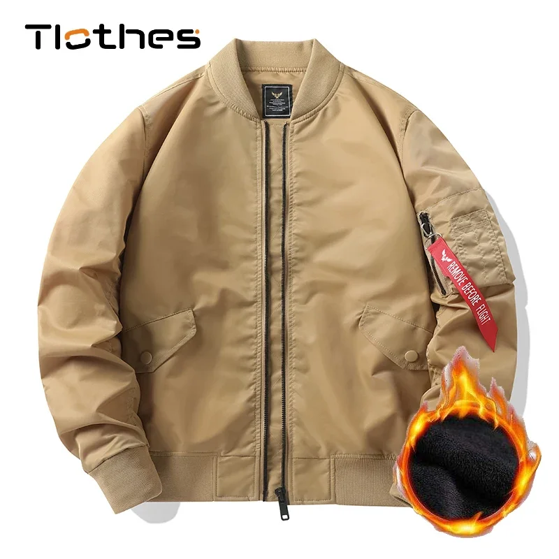Mens-Winter-Coats-Bomber-Jacket-for-Men-Thick-Baseball-Jackets-and ...