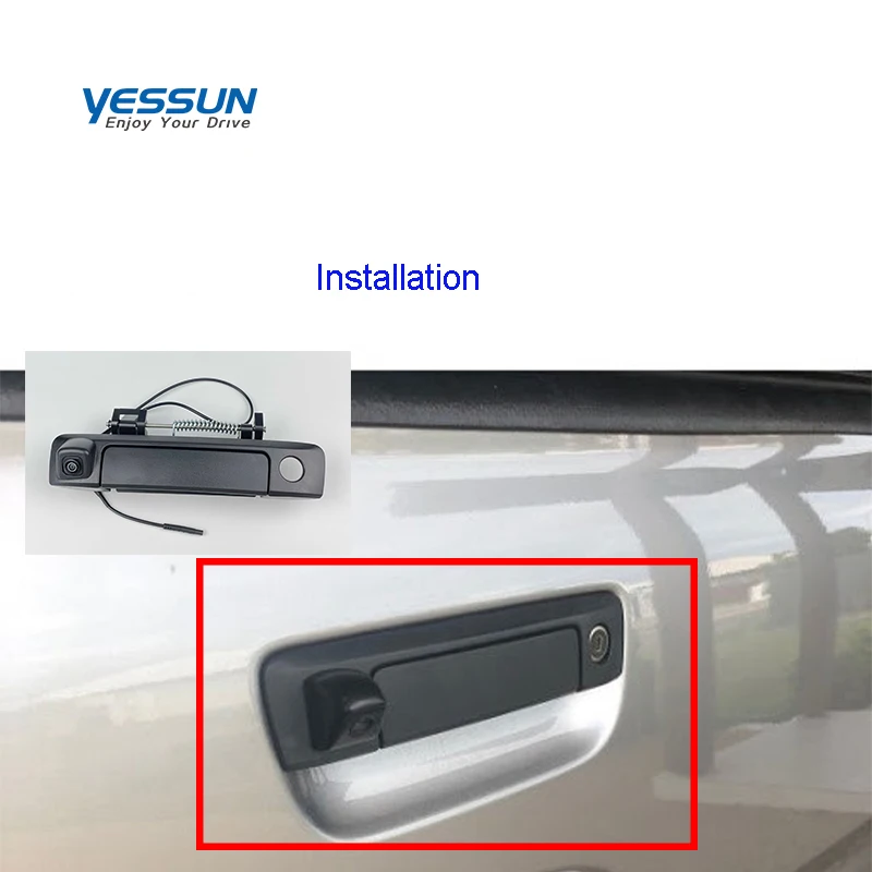 Tailgate Handle Rear View Camera For Mazda BT-50 BT50 Pro Pickup 2012 ...