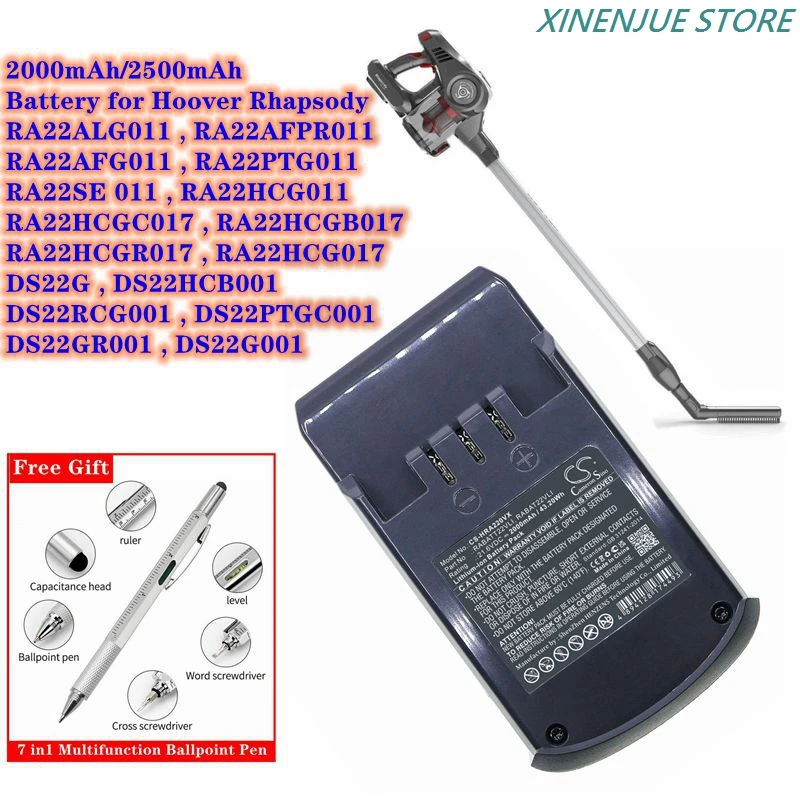 Vacuum-Cleaner-Battery-for-Hoover-Rhapsody-RA22ALG011-RA22AFPR011 ...