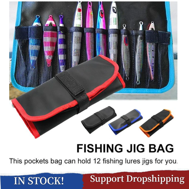 12-Slots-Fishing-Bag-Lure-Organizer-Bait-Storage-Bag-Imperme-vel ...