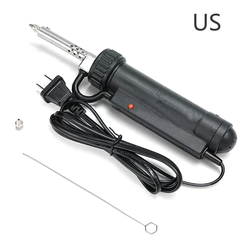 Automatic-Desoldering-Pump-Vacuum-Solder-Sucker-Tool-Portable-220V-30W ...