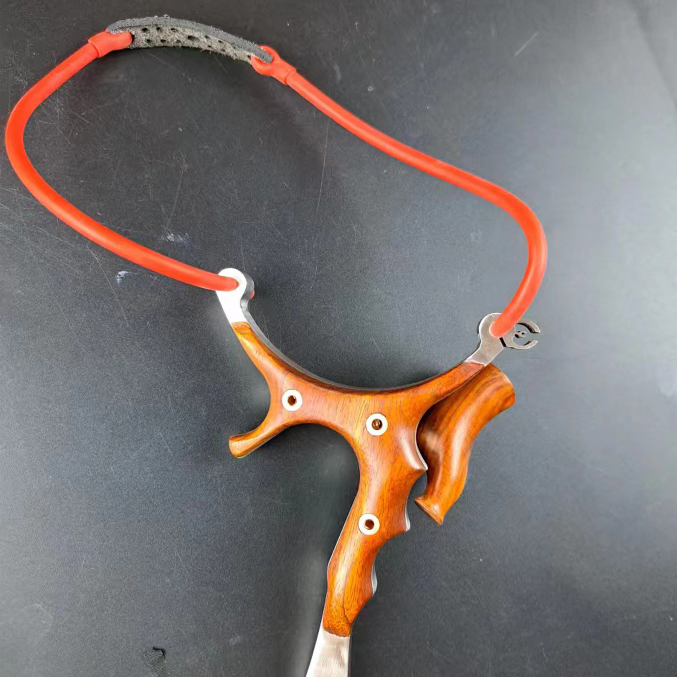 Slingshot-Hand-Carved-Titanium-Smooth-and-Sturdy-Wood-Outdoor-Hunting ...