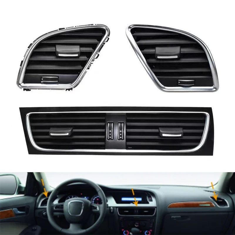 Auto Left Right Center Console Air Condition Vents Conditioning A C Auto Left Right Center Console Air Condition Vents Conditioning A C