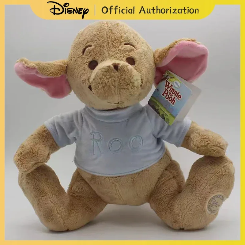 35CM Disney Winnie The Pooh Roo Doll Cartoon Kangaroo Plush Toy Cute ...
