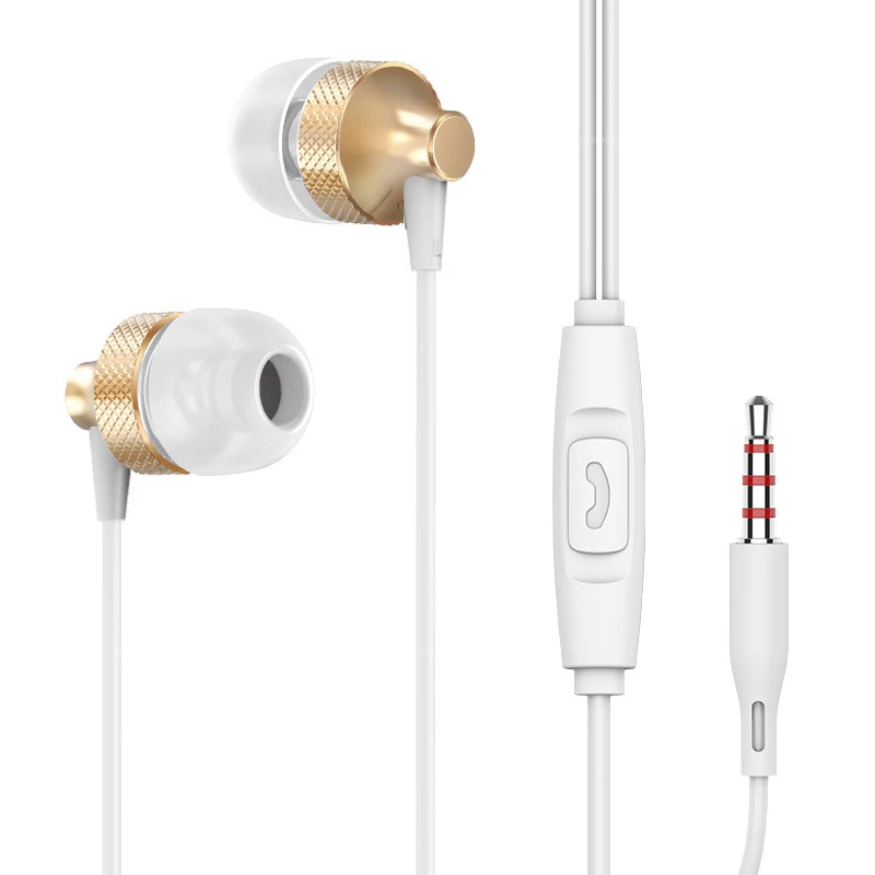 Wired-Earphone-Stereo-Metal-In-ear-Earphone-Heavy-Bass-Earphones-With ...